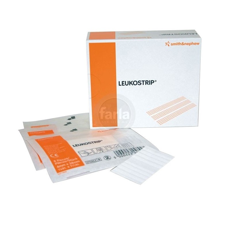 Leukostrip Hechtstrips van Smith & Nephew Maat Leukostrip 4 x 38 mm