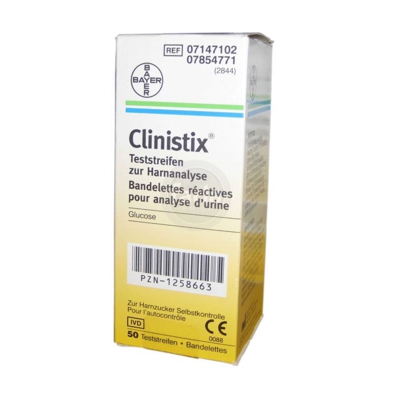 Siemens Clinistix teststrips voor glucose test